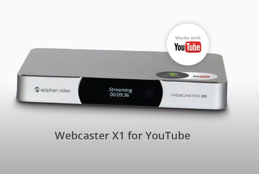 Buy Epiphan ESP1235 Webcaster X1 for Youtube EPIP-X1-YOUTUBE