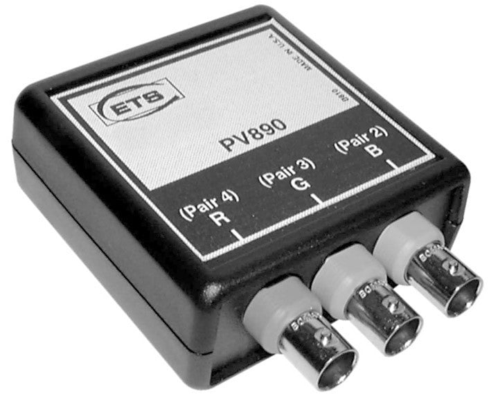 Buy Energy Transformation Systems RGB Video Balun 4 FBNC to RJ45 Balun ETS-PV891