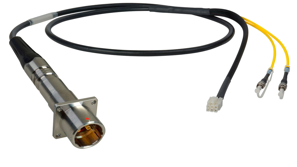 Buy Camplex LEMO PBW to Dual ST & 6-Pin RG In-Line Fiber Breakout 50 Foot HF-PBWST8-BO-050