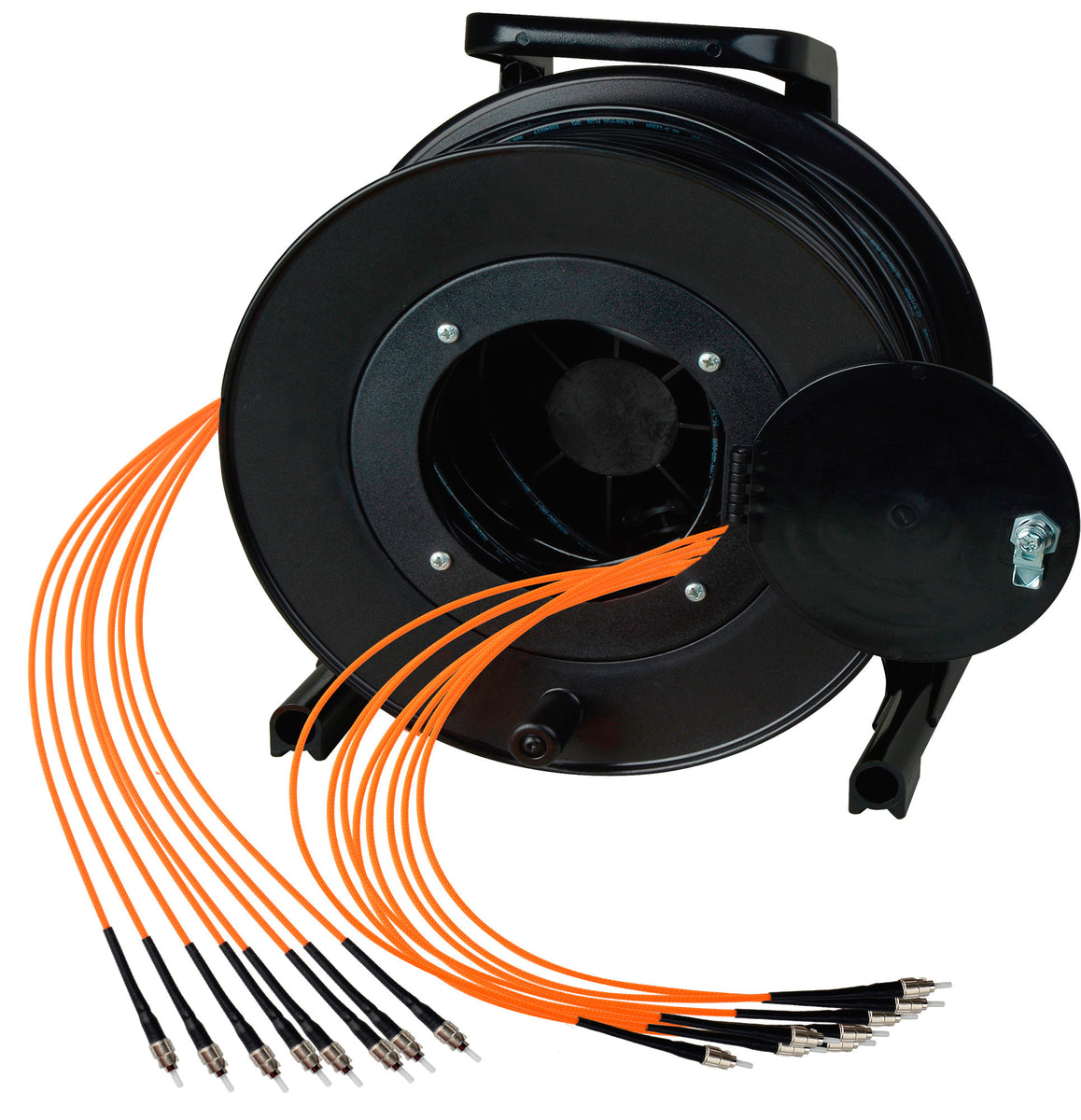 Buy Camplex 8-Channel LC Multimode OM1 Fiber Optic Tactical Reel - 750 Foot HF-TR08LCM1-0750