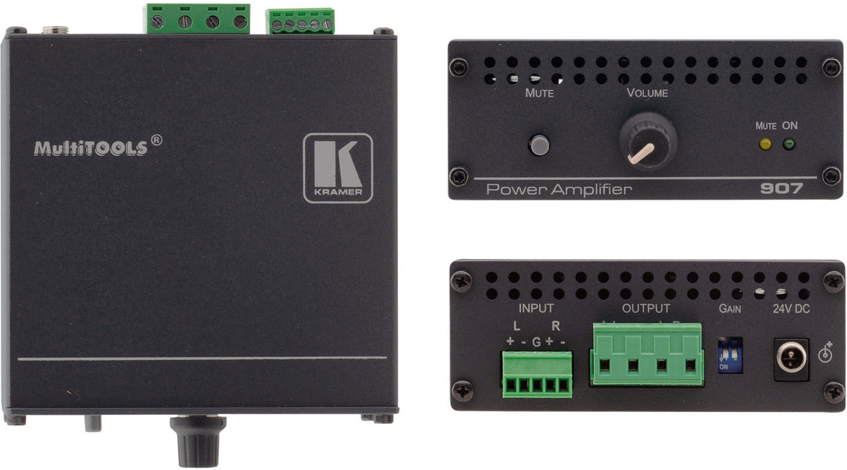 Buy Kramer 907 40W Per Channel Power Amplifier KR-907