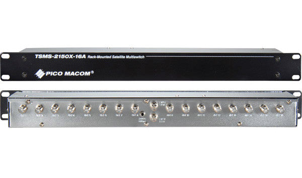 Buy Pico Macom TSMS-2150X-16A 16 Port Rack-Mounted Satellite Multi-switch PM-TSMS-16A