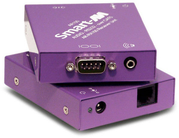 Buy SmartAVI AR-100S RS-232 & Stereo Sound Point-to-Point CAT5 Extender SAVI-AR-100S