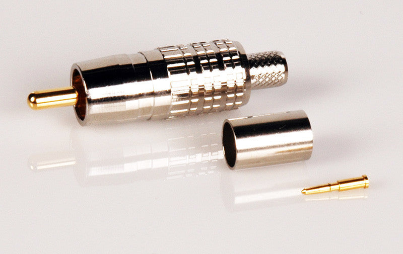 Buy Crimp Style RCA Connector for 8218 Size Coax 30-294-8218