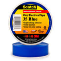 Buy 3M Scotch 35 Color Coding Electrical Tape 1/2 Inch x 20 Feet Blue ...