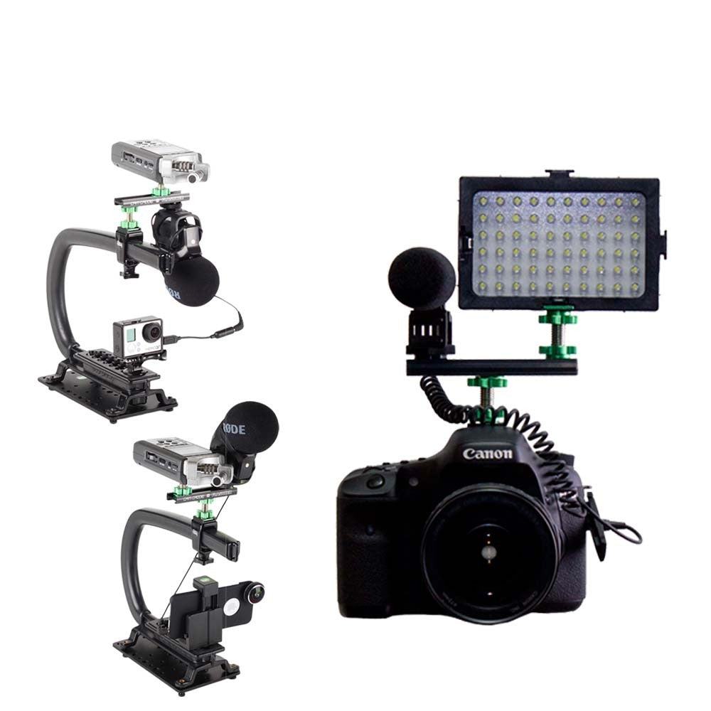 Buy 4 Inch D-FLASHNER KIT (Black) (Flash Shoe Extention) CAM-0CC-0DFK-4000B