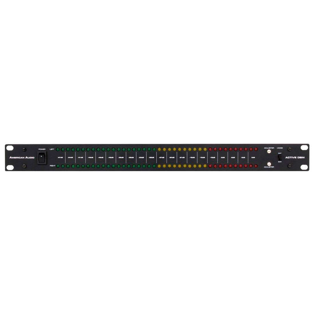 Buy American DJ ACTIVE DBM LED Adjustable Decibel Display 19RU With XLR ...