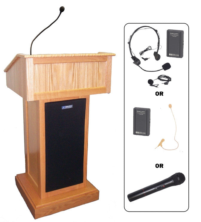 Buy AmpliVox SW3020 Victoria Lectern with Wireless Microphone (in 5 ...