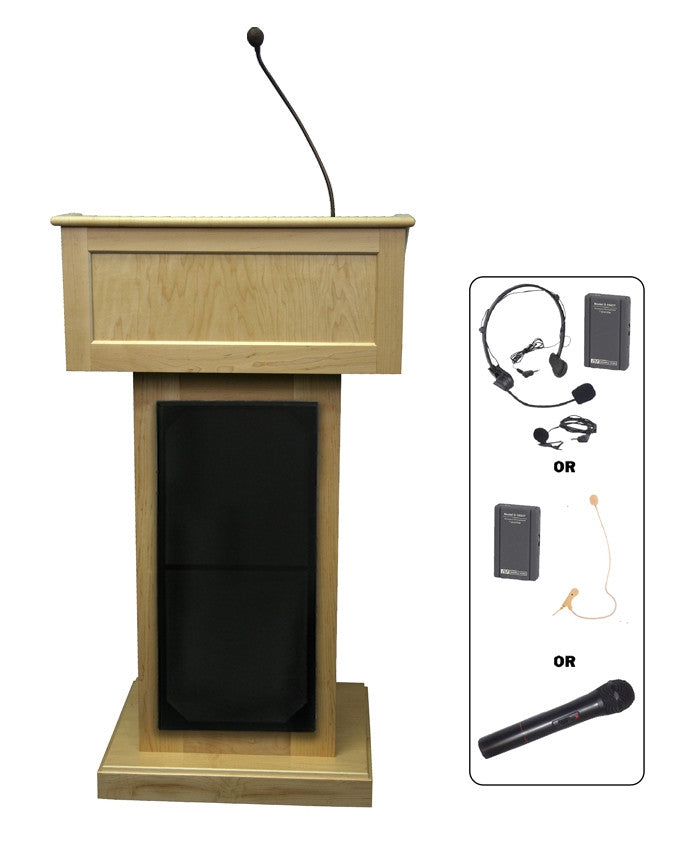 Buy AmpliVox SW3020 Victoria Lectern with Wireless Microphone (in 5 ...