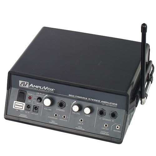 Buy AmpliVox SW805A 16 Channel UHF Wireless Multimedia Stereo Amplifier ...
