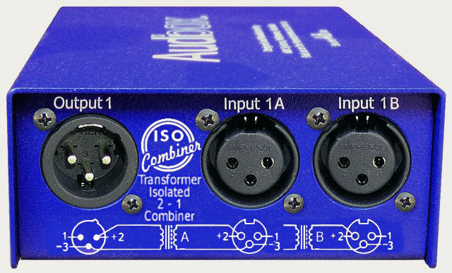 Buy ARX IC-1 Audibox Iso Combiner Duo Transformer Two Sources Into One ...