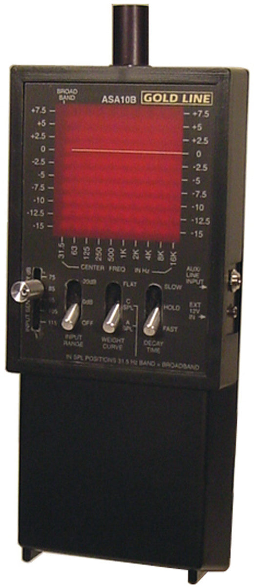Buy Gold Line ASA10B Hand-Held 10 Band Single Octave Analyzer ASA10B