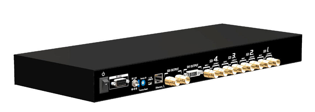 Buy Avenview SDI-SPLITPRO-4S SDI Quad Screen Multiviewer with SDI Loop ...