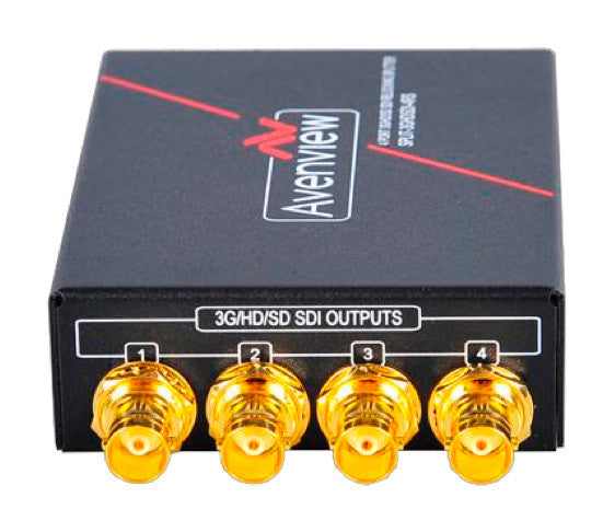 Buy Avenview SPLIT-3GHDSDI-4-RS 4 Port 3G/HD/SD-SDI Video Splitter with ...