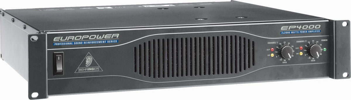Buy Behringer Europower EP4000 4000 Watt Power Amplifier BEH-EP4000