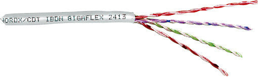 Buy Belden 2413 23 AWG Enhanced CAT6e Nonbonded 4-Pair Plenum Cable ...