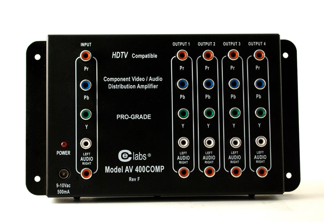 Buy CE Labs AV400SV 1x4 S-Video/Composite and Stereo Audio Distribution ...