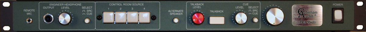 Buy Coleman Audio TB4 MKII Control Room Talkback Monitor Interface COL-TB4