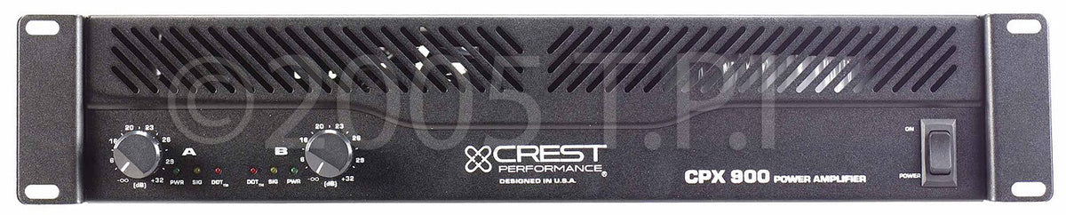 Buy Crest Audio CPX Series 180w@8ohm Amplifier CPX900