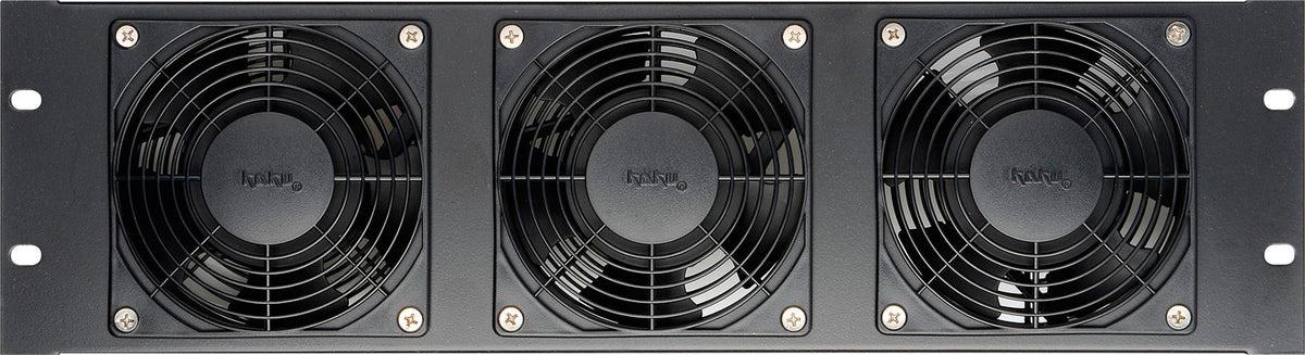 Buy Triple Rackmount Fan with Reversible Assembly 120VAC Black CT-FANRK