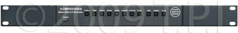 Buy Compuvideo CV-6000P(RM) Master Sync A/V Generator (PAL) CV-6000P-RM