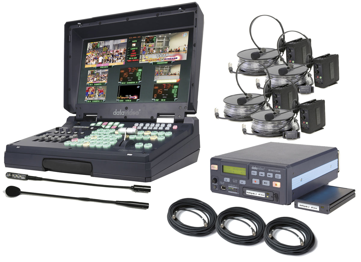 Buy Datavideo HS2000L-HDR Kit 5 Input Mobile Studio & HD/SD-SDI ...