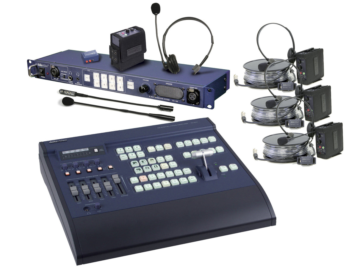 Buy Datavideo SE2000-ITC Kit HD Video Switcher & 8 Channel Intercom DV ...