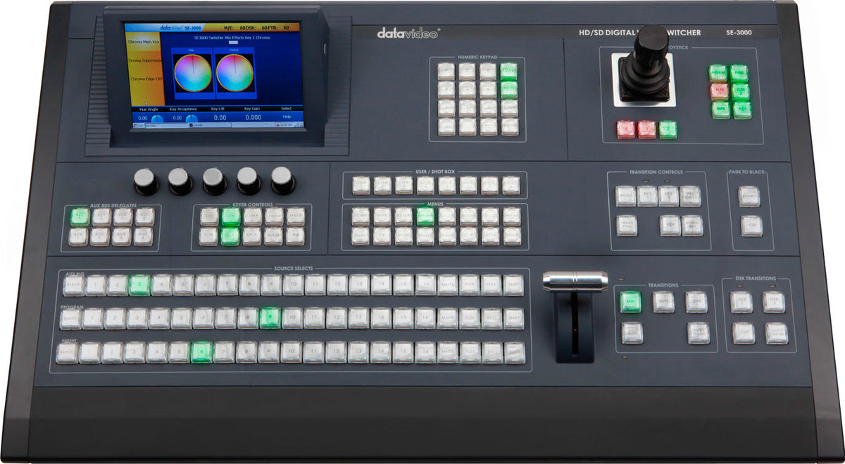 Buy Datavideo SE3000-12MU HD/SD-SDI Video Switcher - 12 Input DV-SE3000 ...
