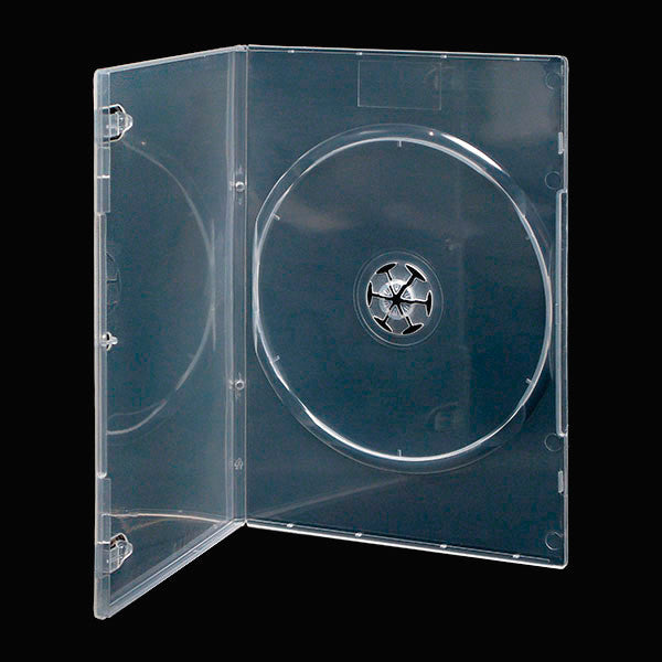 Buy Slimline Plastic DVD Album with Full Sleeve CLEAR DVD-SLC1C