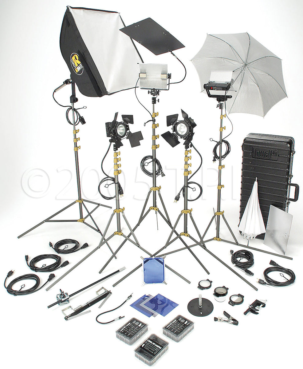 Buy Lowel DV Pro ViP System 55 Kit With Tota/Omni Case DVP-95