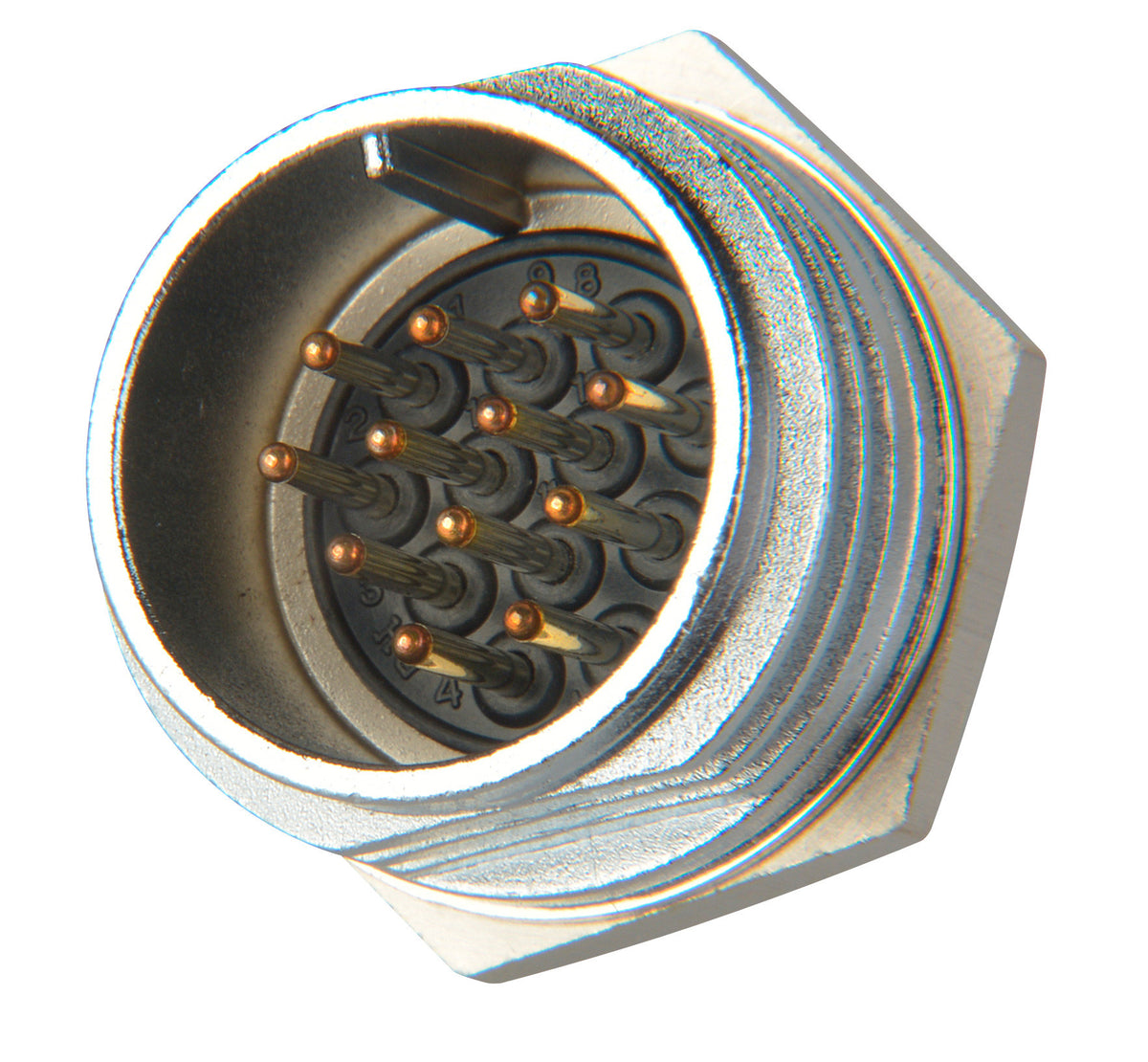 Buy Hirose EIAJ 12-Pin Male Chassis Mount Connector E12MCM