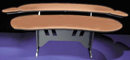 Buy Mid-Atlantic 84 Inch Desk with Overbridge (Pepperstone) EL-PS