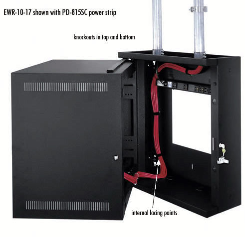 Buy 16 Space 17in Deep Econo Wall Rack EWR-16-17