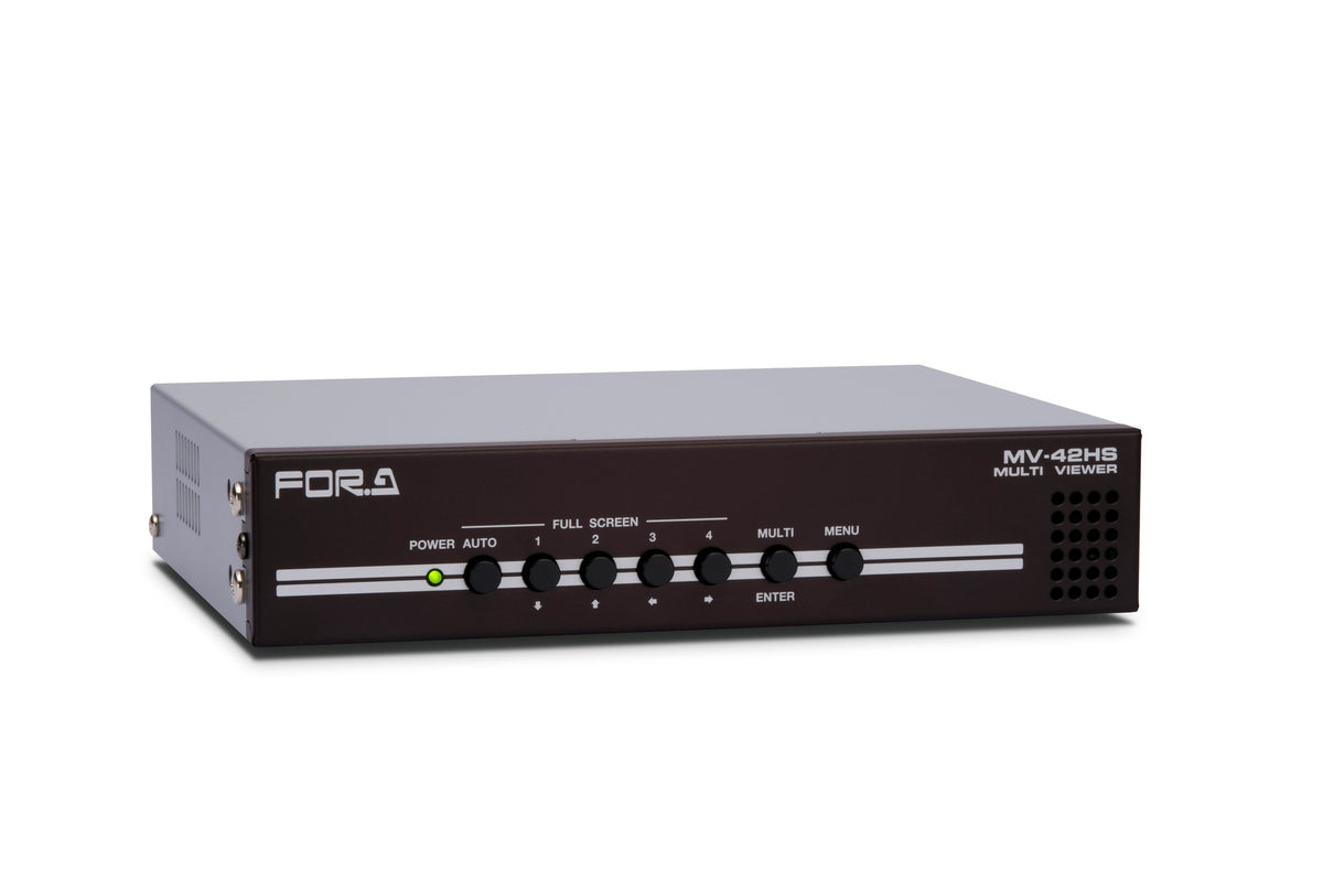 Buy FOR-A HD/SD-SDI Quad Multi Viewer Half Rack Width size FORA-MV-42HS
