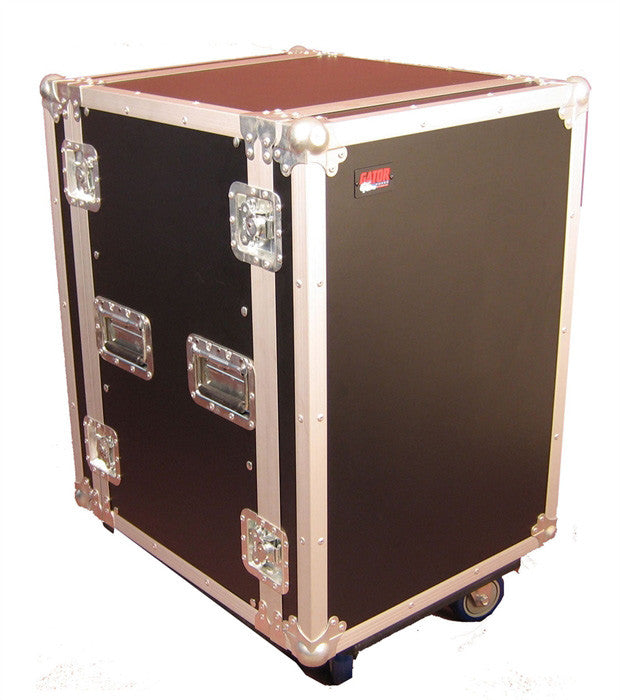 Buy Gator G-TOUR 16U CAST 16-Space Rack Road Case w/ Locking Caster ...