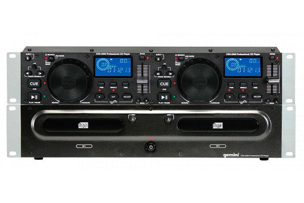 Buy Gemini CDX-2250 Dual Rackmount CD/MP3 Player GEM-CDX-2250