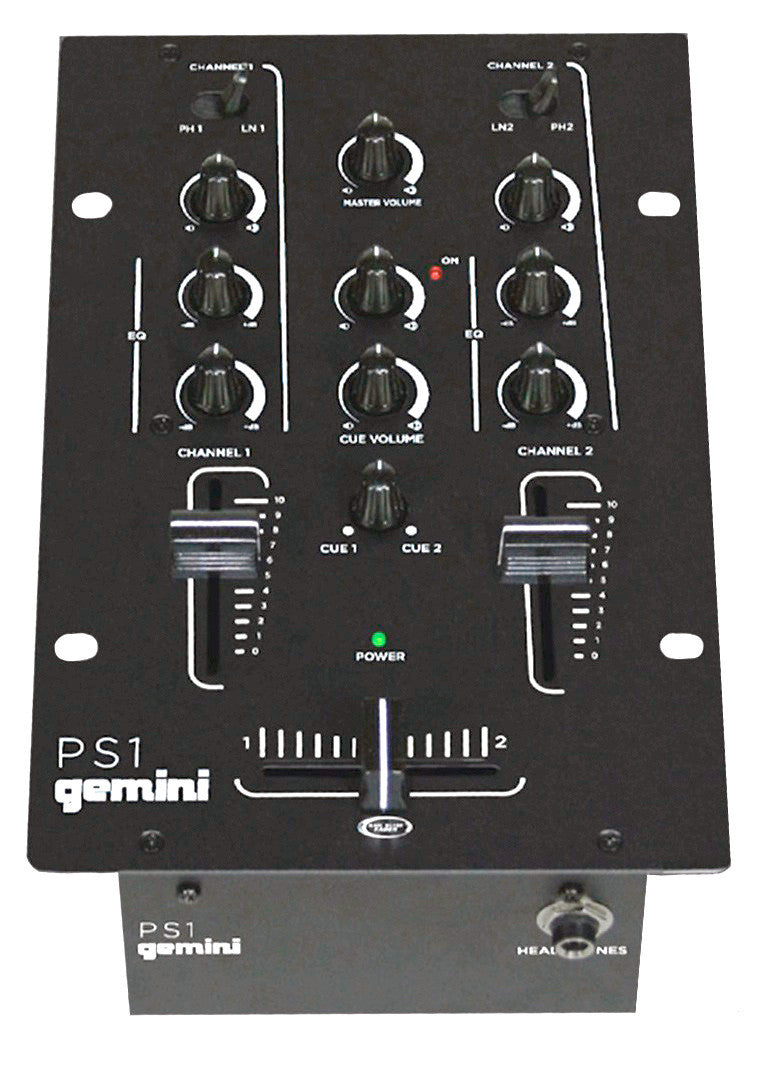 Buy Gemini PS1 2 Channel 6.5 Inch Mixer GEM-PS1