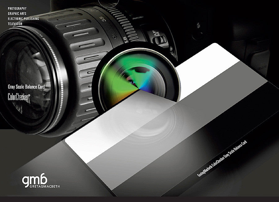 Buy Gretagmacbeth 50103 ColorChecker Gray Sacle Three Step Chart GRET-50103