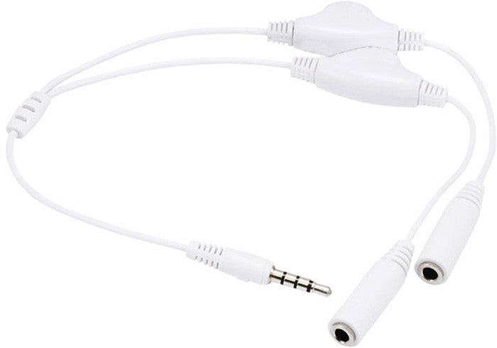 Buy HeadSplitter Headphone Splitter Cable with Individual Volume ...
