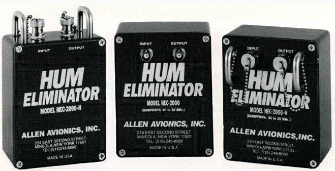 Buy Allen Avionics 4 Channel 75 Ohm Hum Eliminator with Sync HEC-4000