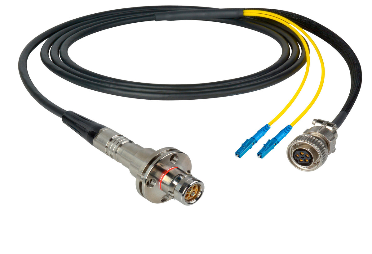 Buy Camplex LEMO FMW to Duplex LC & 5-Pin Amp In-Line Fiber Breakout 50 ...