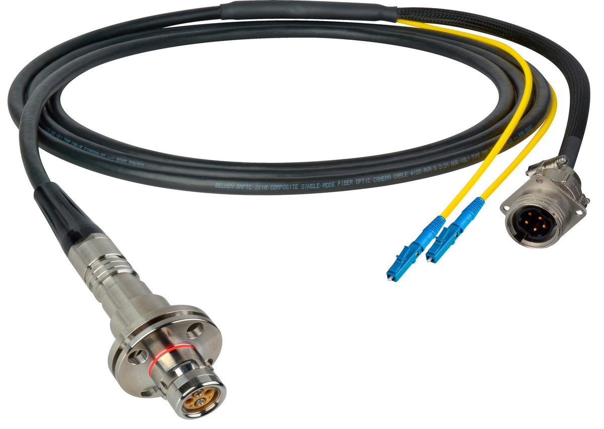 Buy Camplex LEMO FMW to Duplex LC & 5-Pin RG In-Line Fiber Breakout 75 ...
