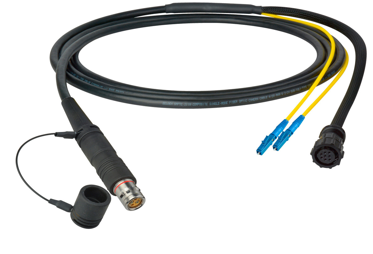 Buy Camplex LEMO FUW to Duplex LC & 8-Pin Amp In-Line Fiber Breakout 50 ...