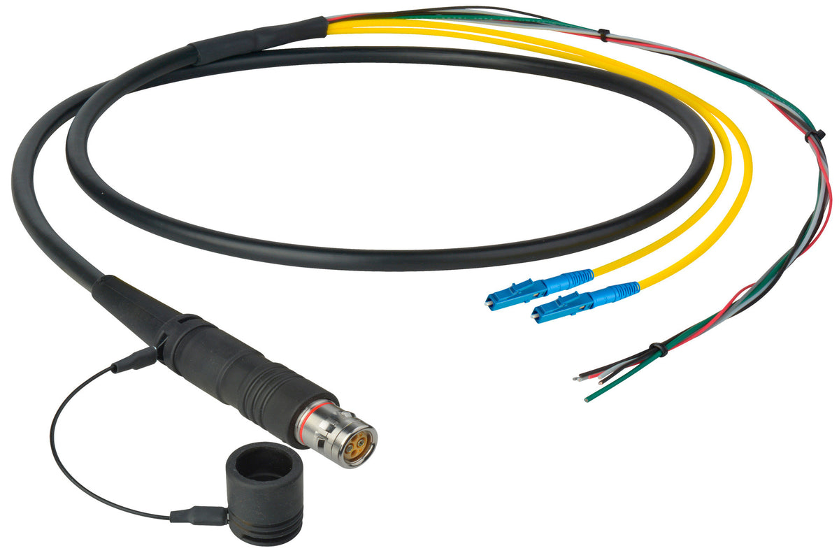 Buy Camplex LEMO FUW to Duplex LC & Blunt Lead In-Line Fiber Breakout ...