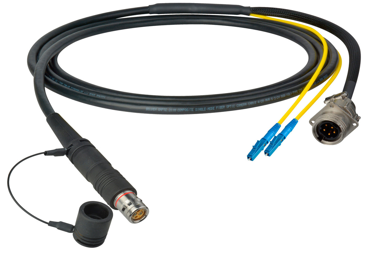 Buy Camplex LEMO FUW to Duplex LC & 5-Pin RG In-Line Fiber Breakout 15 ...