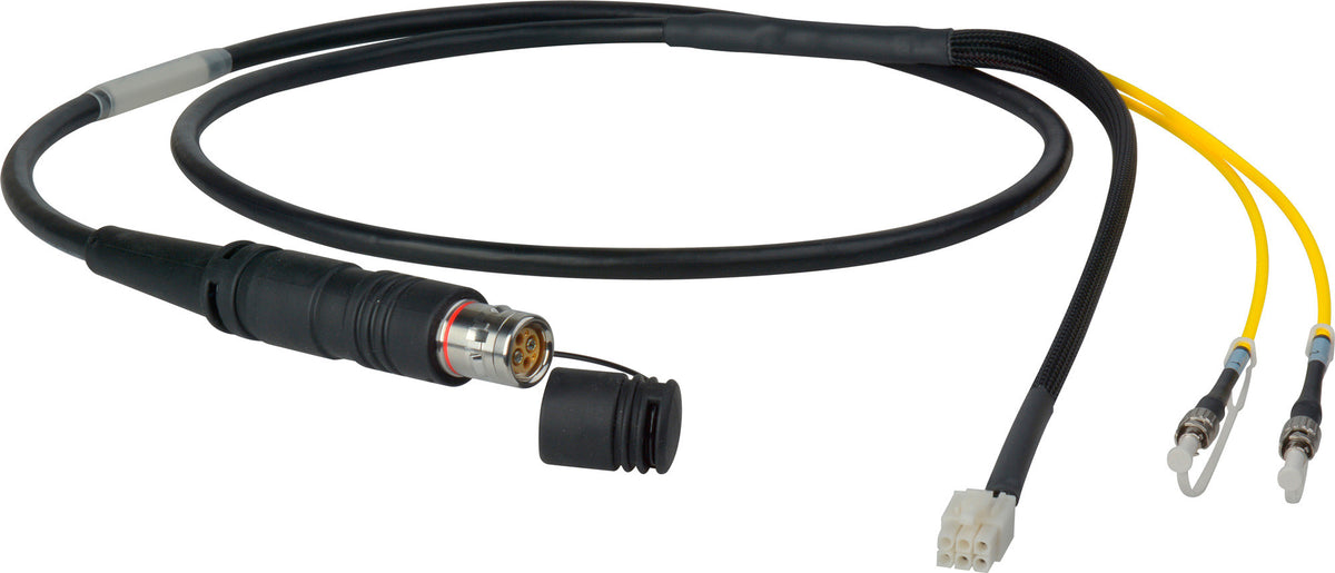 Buy Camplex LEMO FUW to Dual ST & 6-Pin RG In-Line Fiber Breakout 50 ...