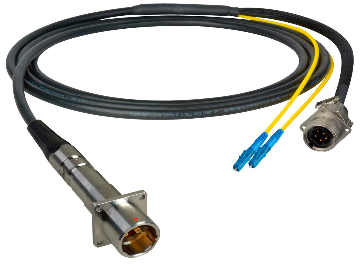 Buy Camplex LEMO PBW to Duplex LC & 5-Pin RG In-Line Fiber Breakout 50 ...