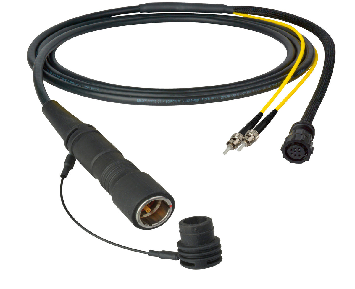 Buy Camplex LEMO PUW to Dual ST & 8-Pin Amp In-Line Fiber Breakout 50 ...