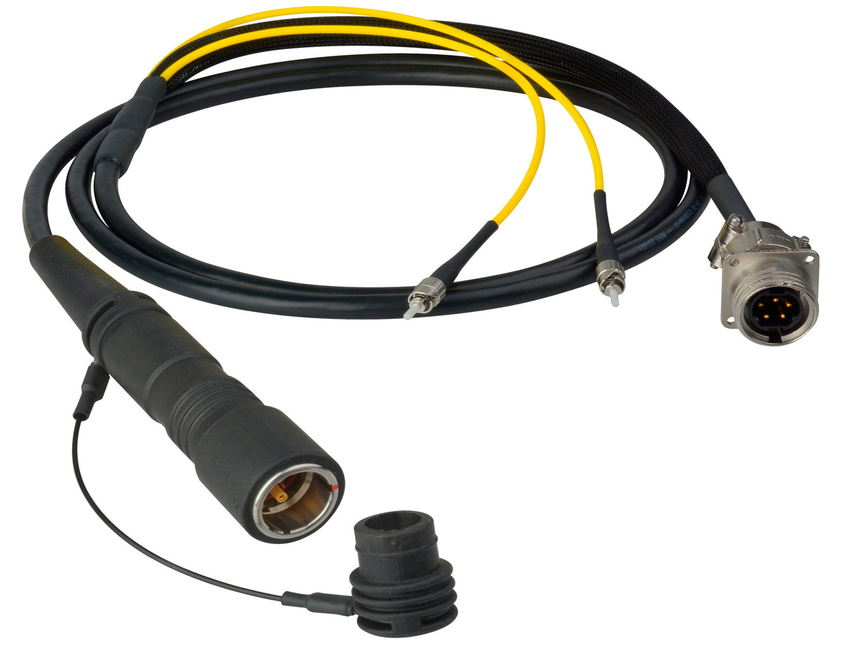 Buy Camplex LEMO PUW to Dual ST & 5-Pin RG In-Line Fiber Breakout 15 ...