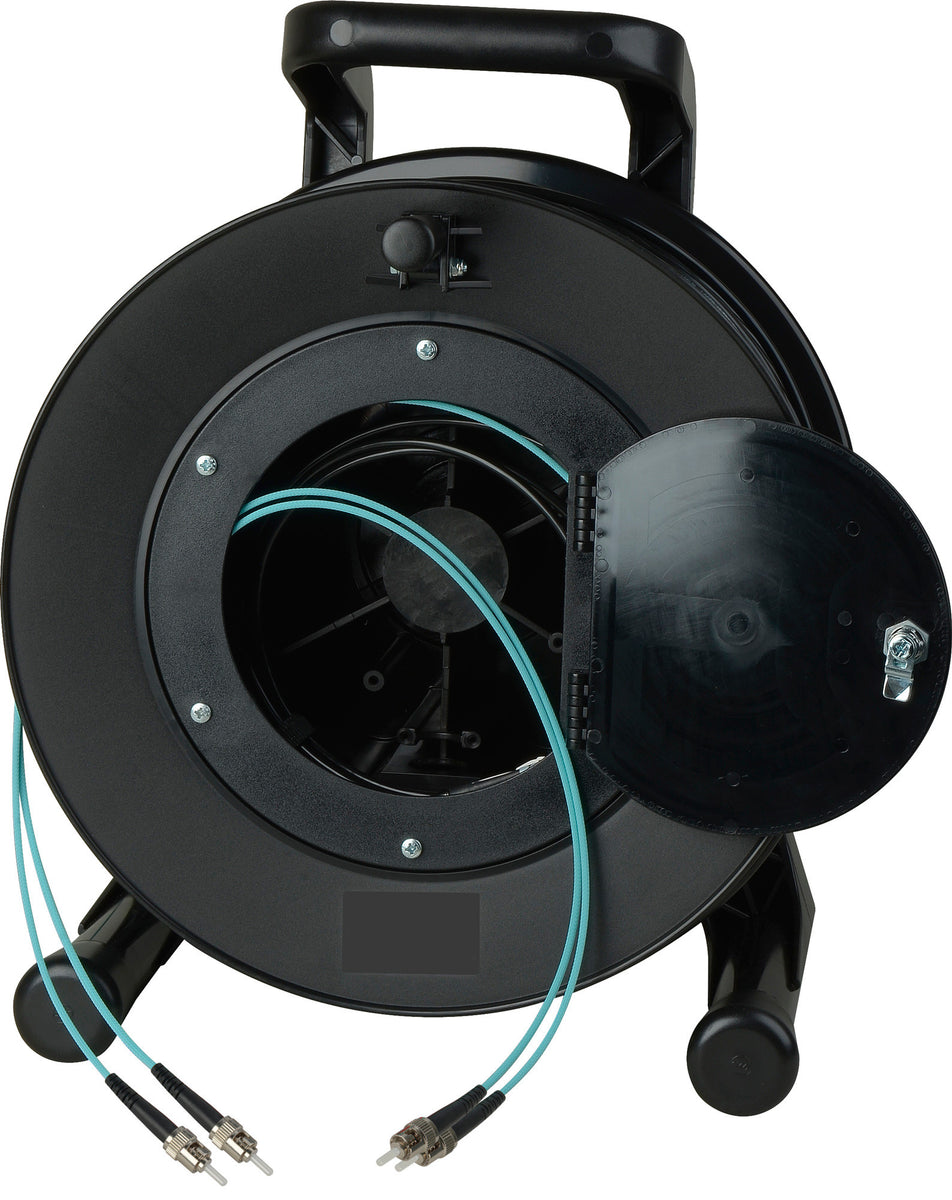 Buy Camplex 2-Channel LC Multi Mode OM3 Fiber Optic Tactical Reel ...